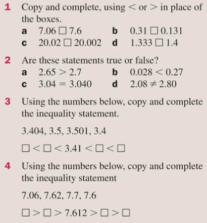 KS3. Number. B2. Inequalities – Maths with David