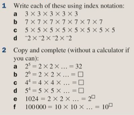 KS3. Number. 3. Squares, cubes, roots & indices – Maths with David