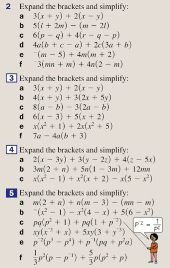 Y9. Algebra. Expanding Brackets – Maths with David