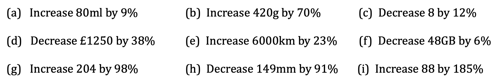 KS3. Number. 17. Percentage Increase & Decrease – Maths with David