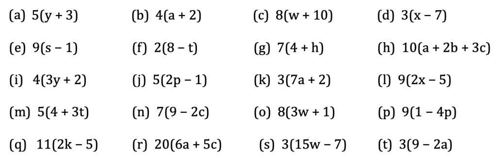 KS4. Algebra & Graphs. Expanding Brackets – Maths with David