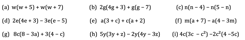 KS4. Algebra & Graphs. Expanding Brackets – Maths with David