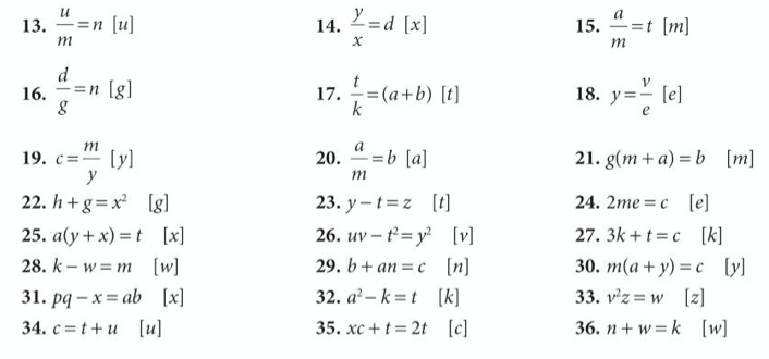 KS4. Algebra & Graphs. Changing the Subject of a Formula – Maths with David