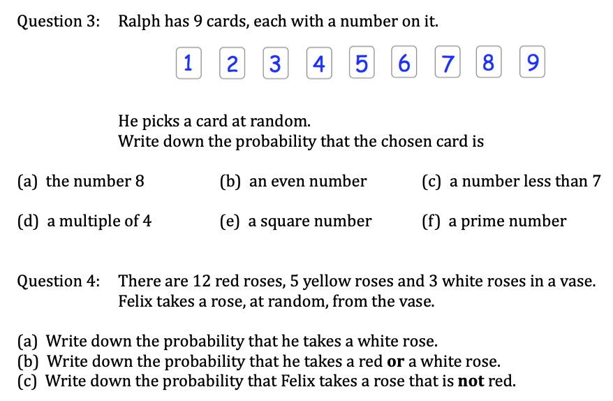 KS3. Data. 10. Theoretical Probability – Maths with David