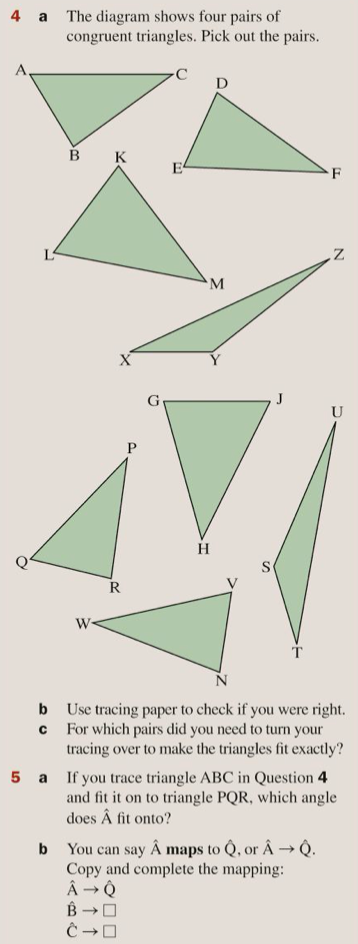 Year 8. Shape & Space. 3. Congruency – Maths with David