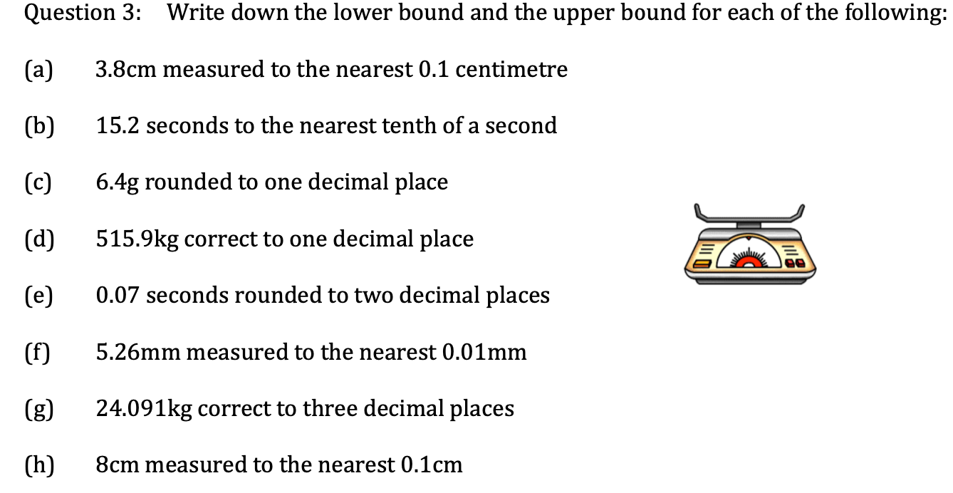 KS4. Number. Errors in Measurement – Maths with David
