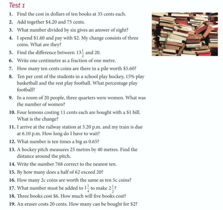 KS4. Number. Mental Arithmetic – Maths with David