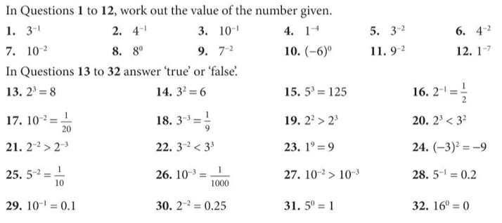 KS4. Number. Powers & Roots – Maths with David