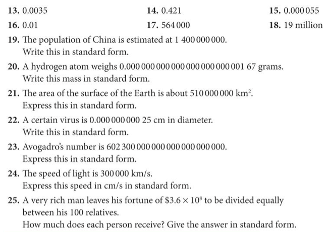 KS4. Number. Standard Form – Maths with David