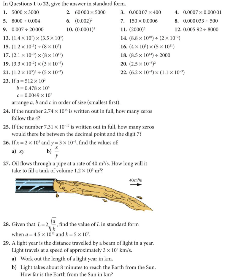 KS4. Number. Standard Form – Maths with David
