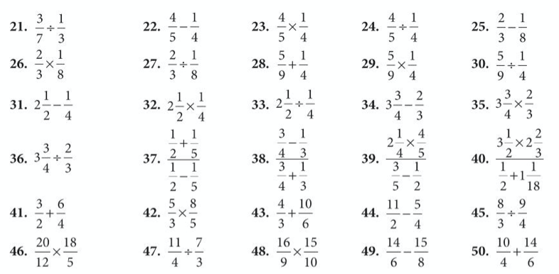 KS4. Number. Fractions – Maths with David
