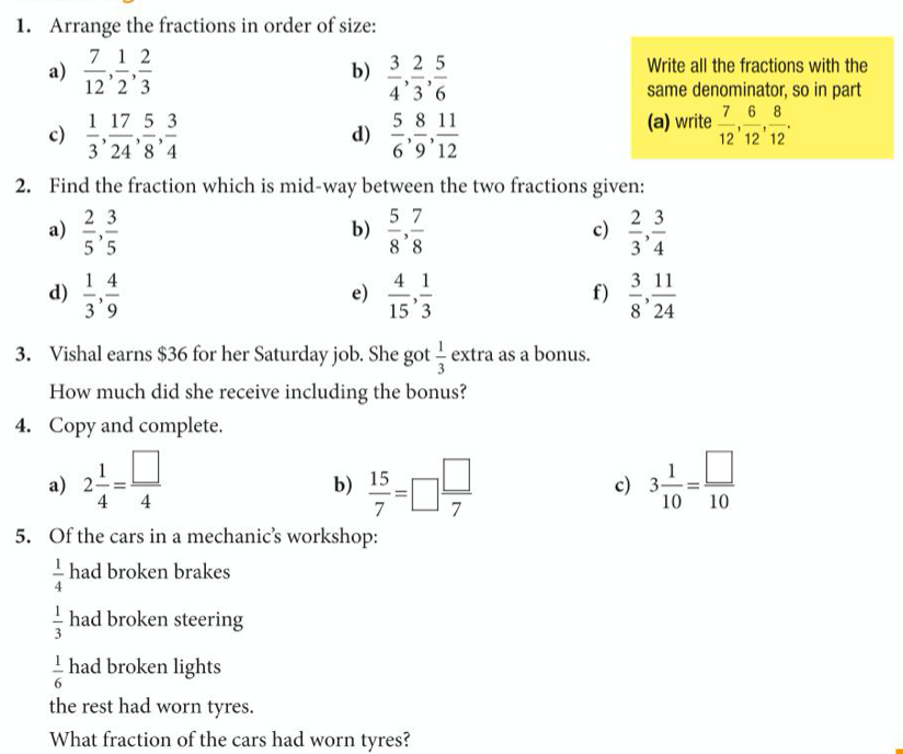 KS4. Number. Fractions – Maths with David