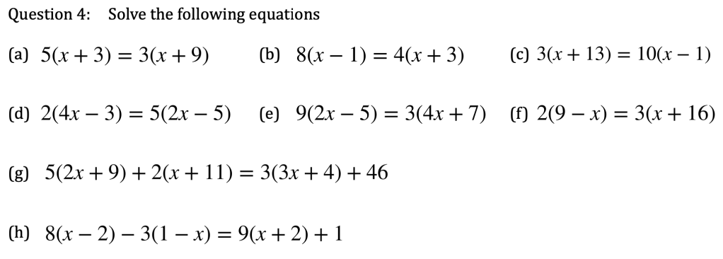 KS3. Algebra. 6. Solving Equations – Balancing – Maths with David