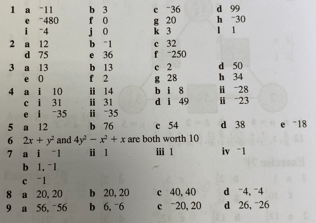 KS3. Algebra. 8. Substituting into expressions & using formulae – Maths ...