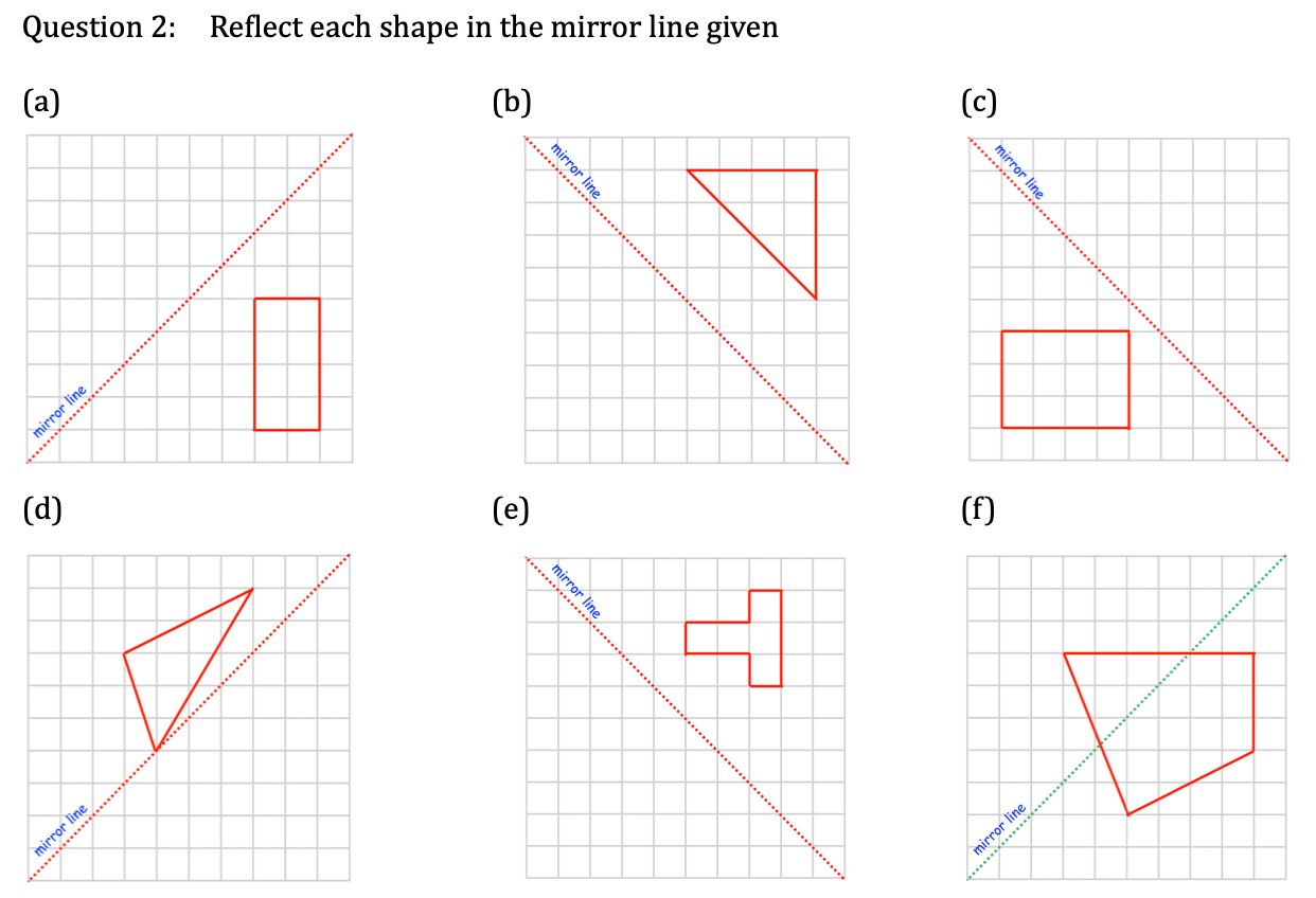 Y9. Shape & Space. Reflections – Maths with David