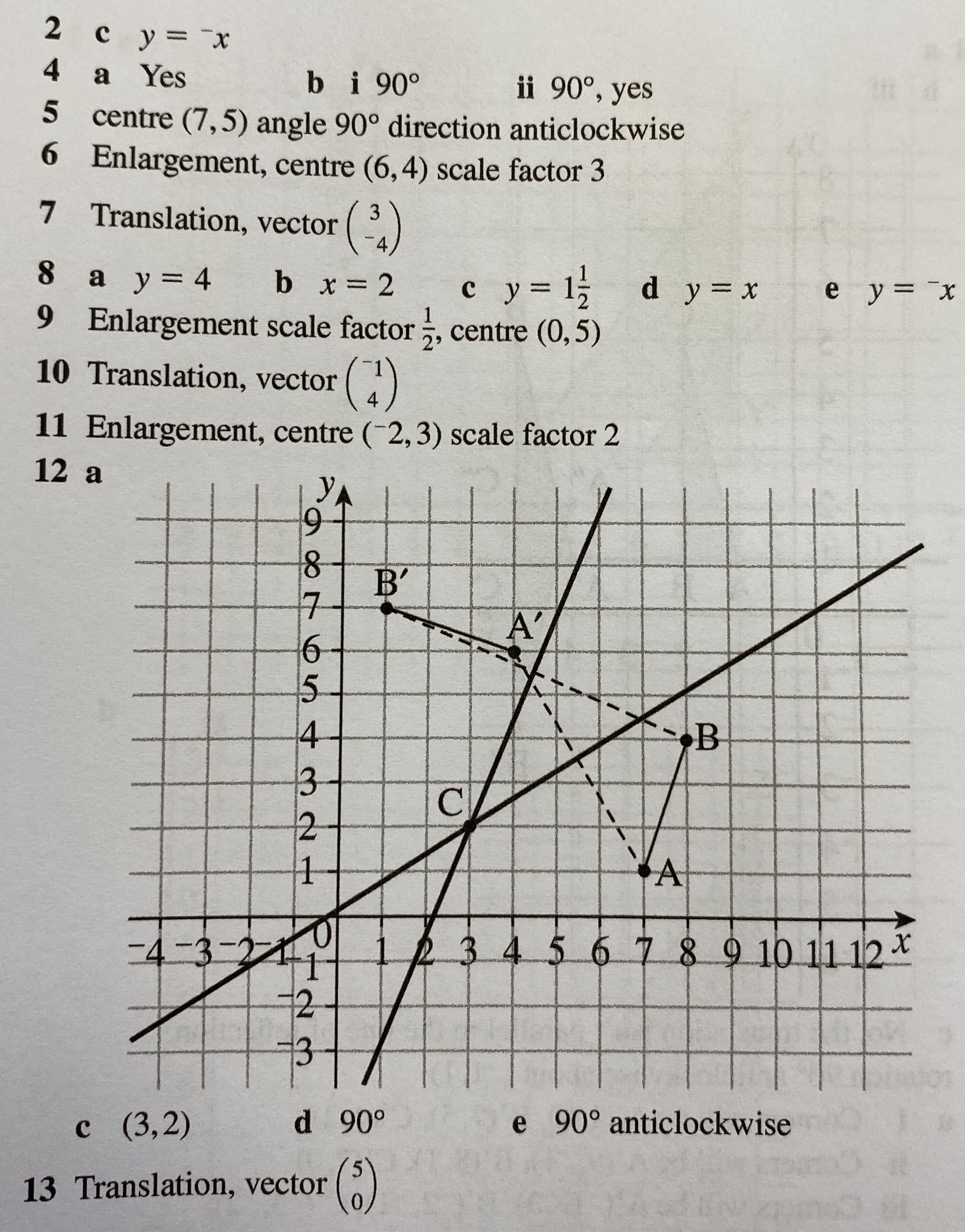Y9. Shape & Space. Describing Transformations – Maths with David