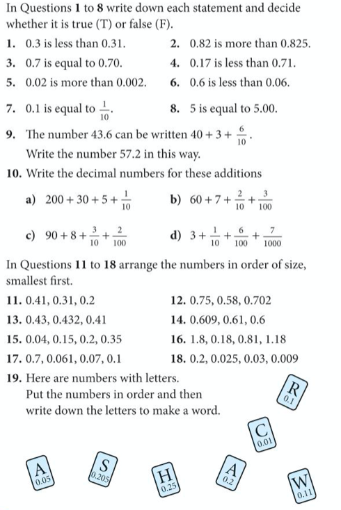 KS4. Number. Decimals – Maths with David