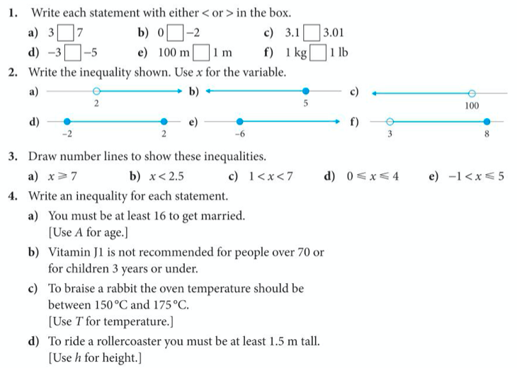 KS4. Number. Inequalities – Maths with David