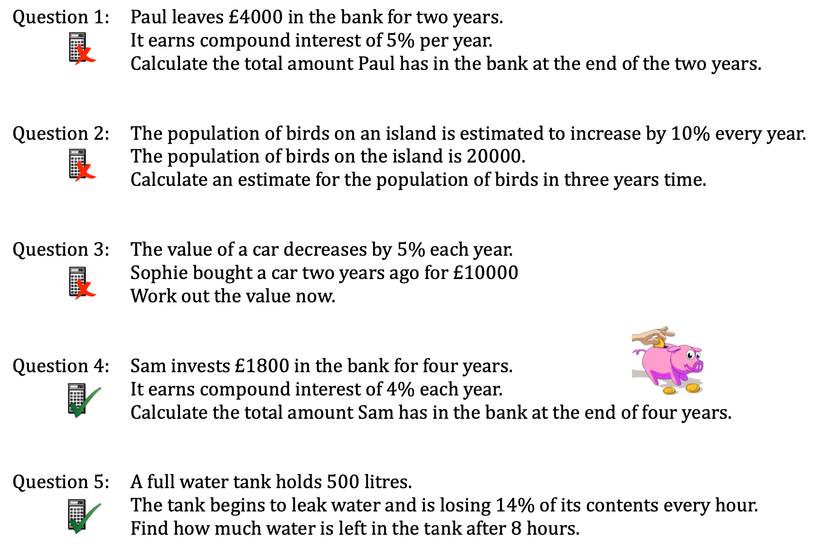 KS4. Number. Interest – Maths with David