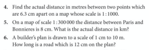 KS4. Number. Map Scales and Ratio – Maths with David