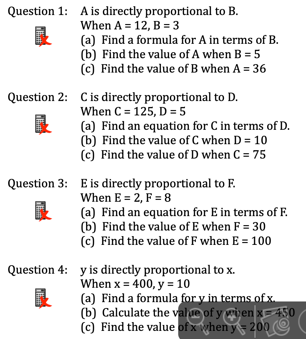 KS4. Number. Proportion & Exchange Rate – Maths with David