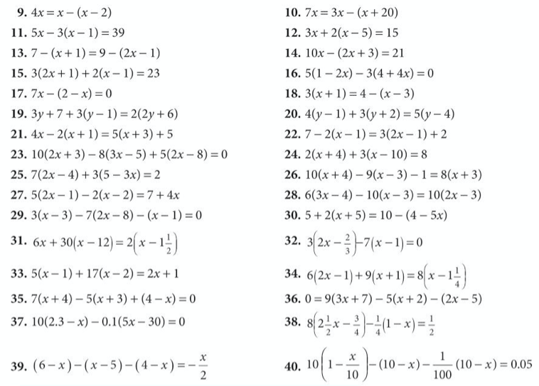 KS4. Algebra & Graphs. Solving Equations – Maths with David
