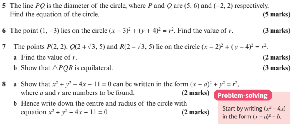 KS5. Coordinate Geometry – Maths with David