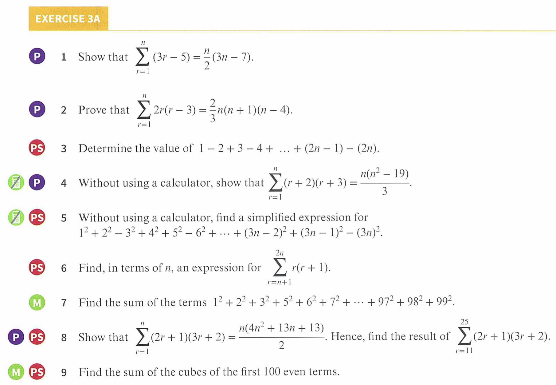 9231. Further Pure 1. Summation of Series – Maths with David