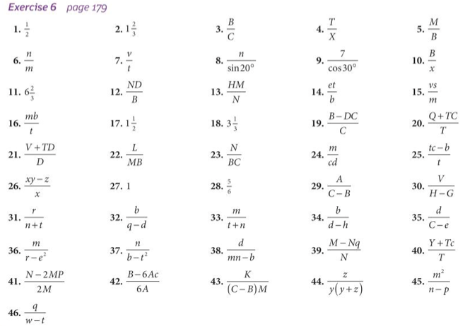 KS4. Changing the Subject of a Formula. Exercise Set 3 (Variable on ...