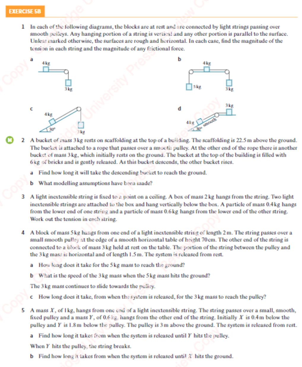 9709. Mechanics 1. Connected Particles – Maths with David