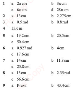 9709. Pure 1. Circular Measure – Maths with David