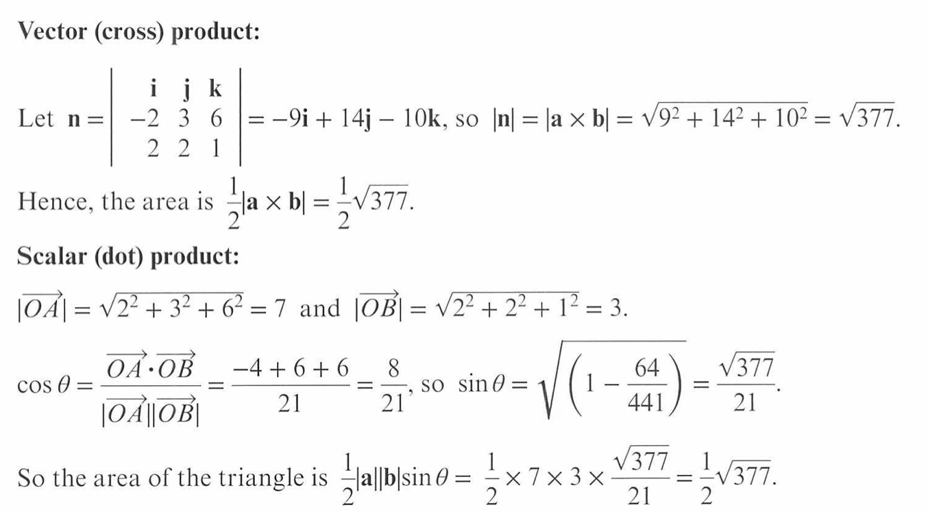 9231. FP1. Vectors – Maths with David