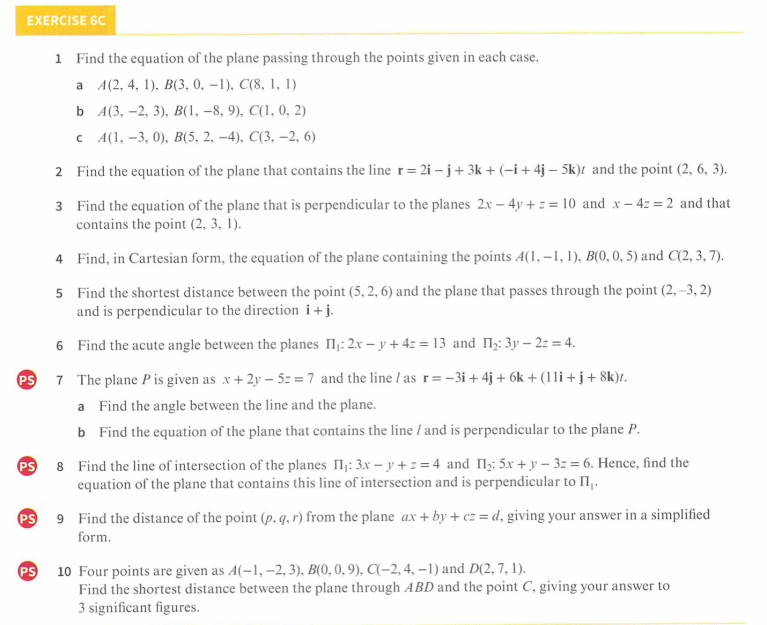 9231. FP1. Vectors – Maths with David