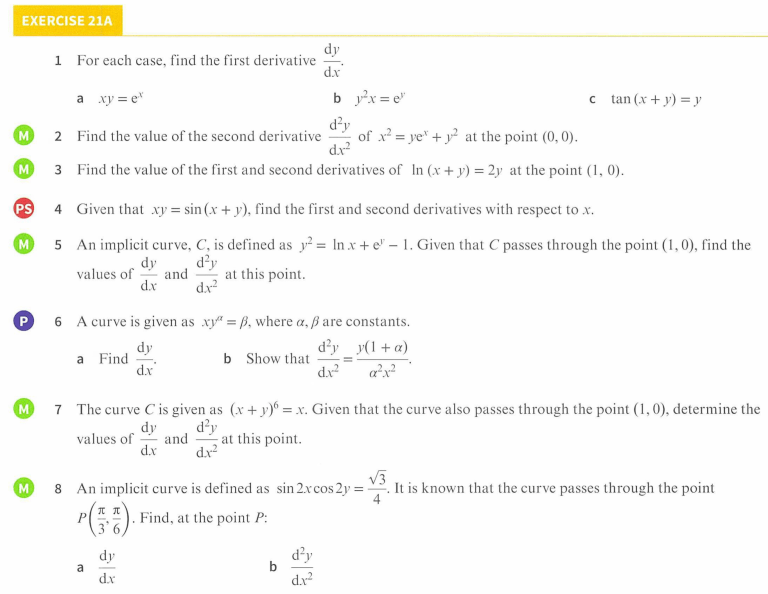 9231. FP2. Differentiation – Maths with David