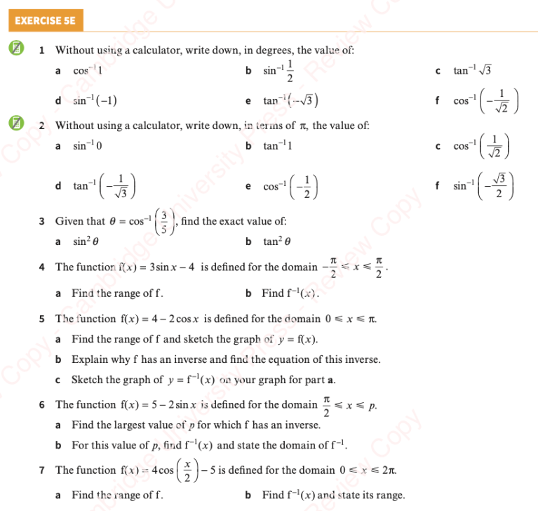 9709. Pure 1. Trigonometry – Maths with David
