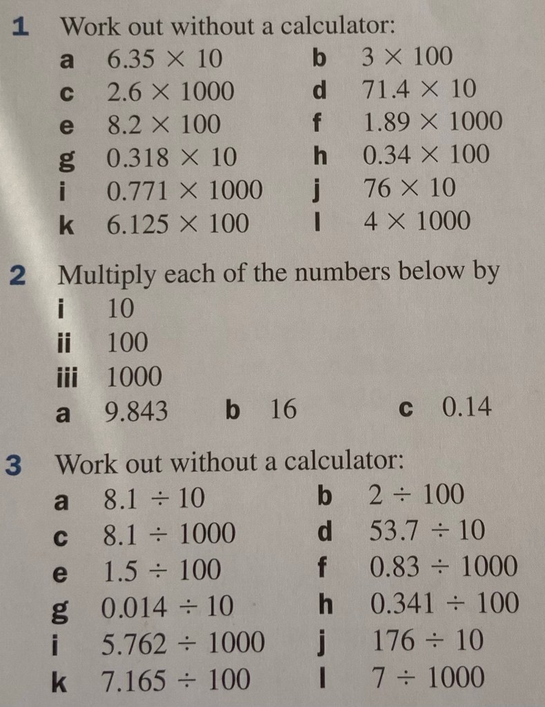 Year 7. Decimals – Maths with David