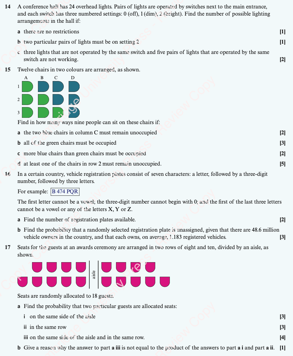 KS5. S1. Mixed Questions 2 – Maths with David