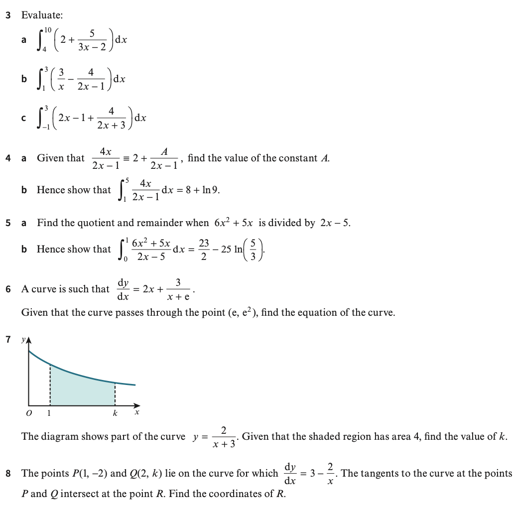 9709. P3. Integration – Maths with David