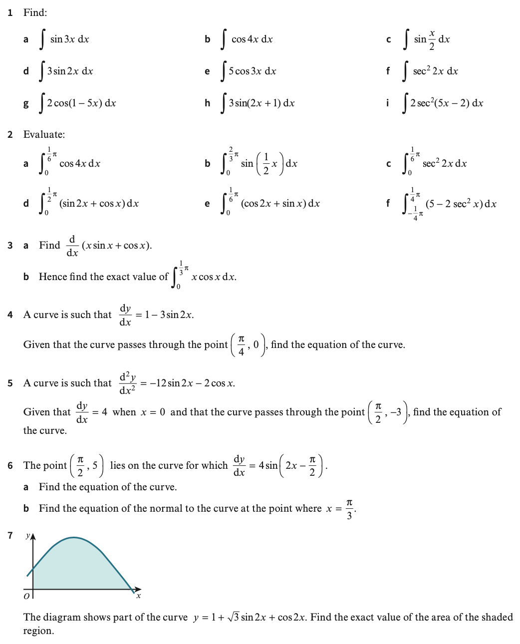 9709. P3. Integration – Maths with David