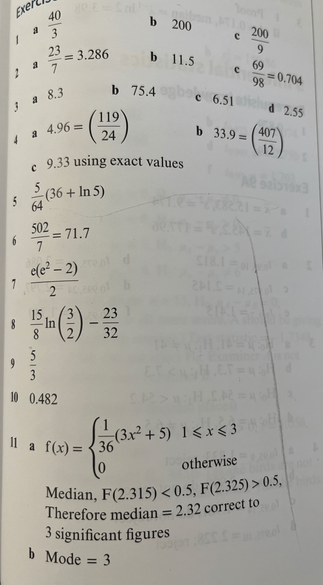 9231. Statistics. Continuous Random Variables – Maths with David