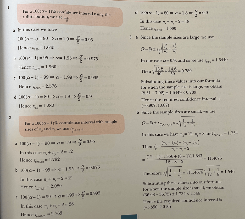 9231. Statistics. Inferential Statistics. Exercise 5 – Maths with David