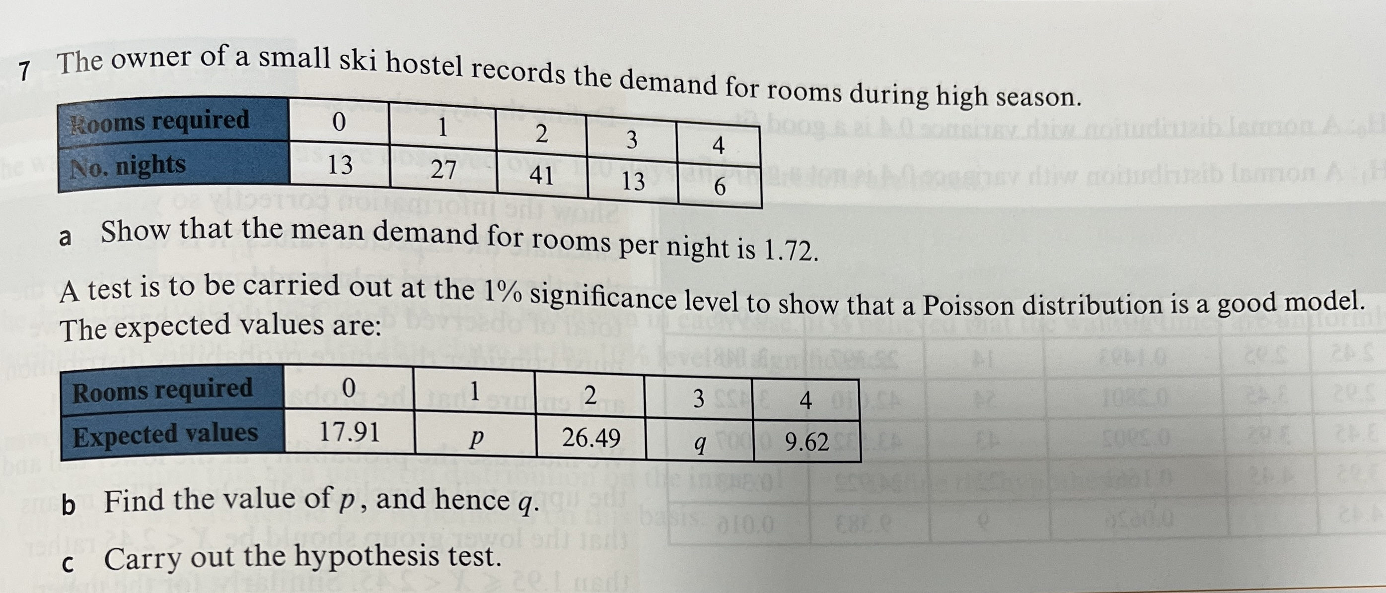 9231. Statistics. Chi-Squared Tests – Maths with David