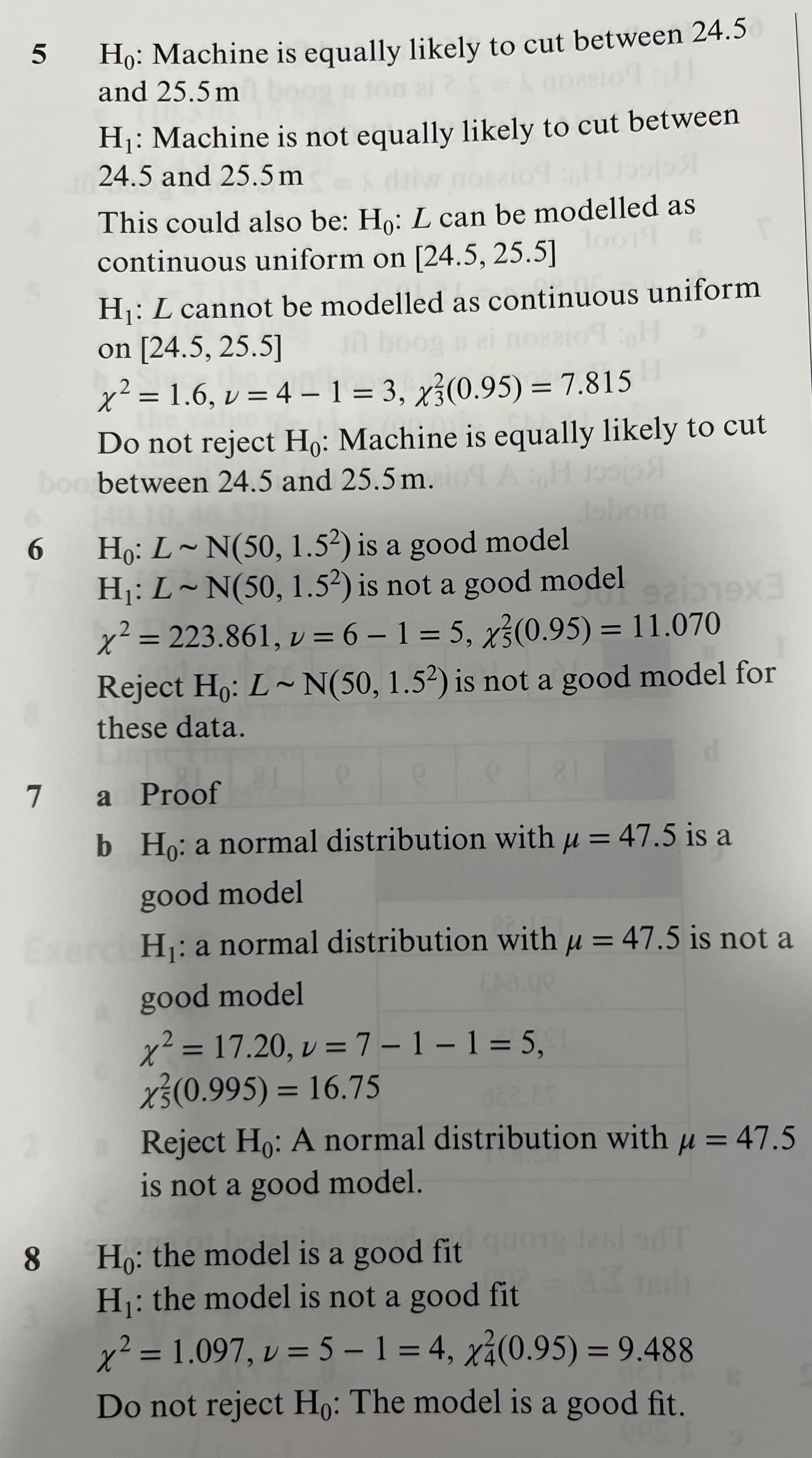 9231. Statistics. Chi-Squared Tests – Maths with David