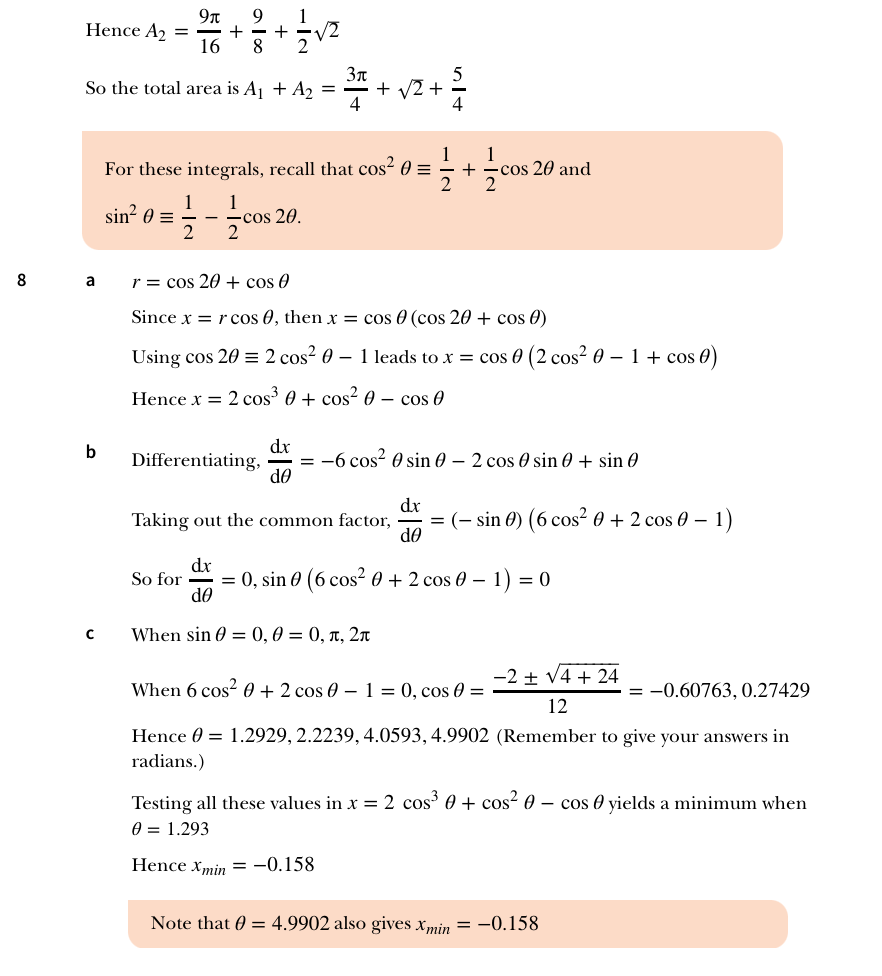 9231. Pure 1. Polar Coordinates. Exercise 2 – Maths with David
