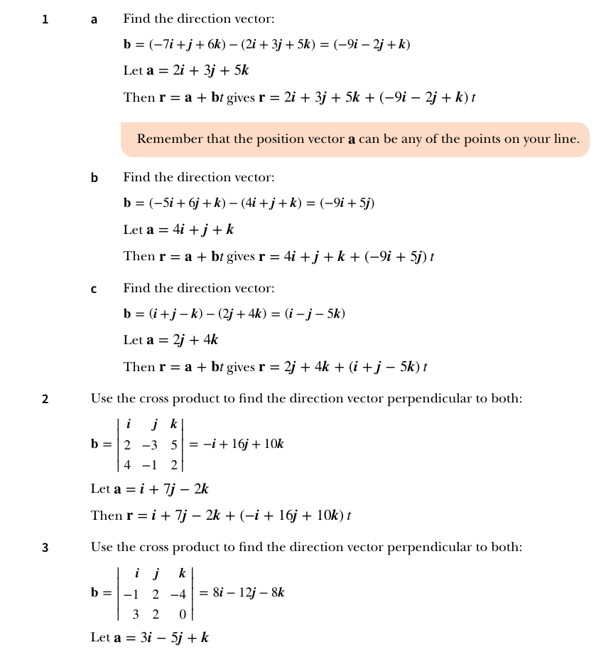 9231. Pure Maths 1. Vectors. Exercise 2 – Maths with David