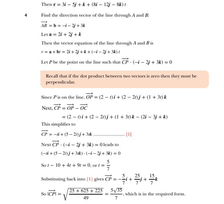 9231. Pure Maths 1. Vectors. Exercise 2 – Maths with David