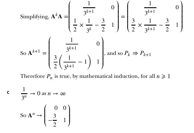 9231. Pure Maths 1. Proof by Induction. Exercise 1 – Maths with David