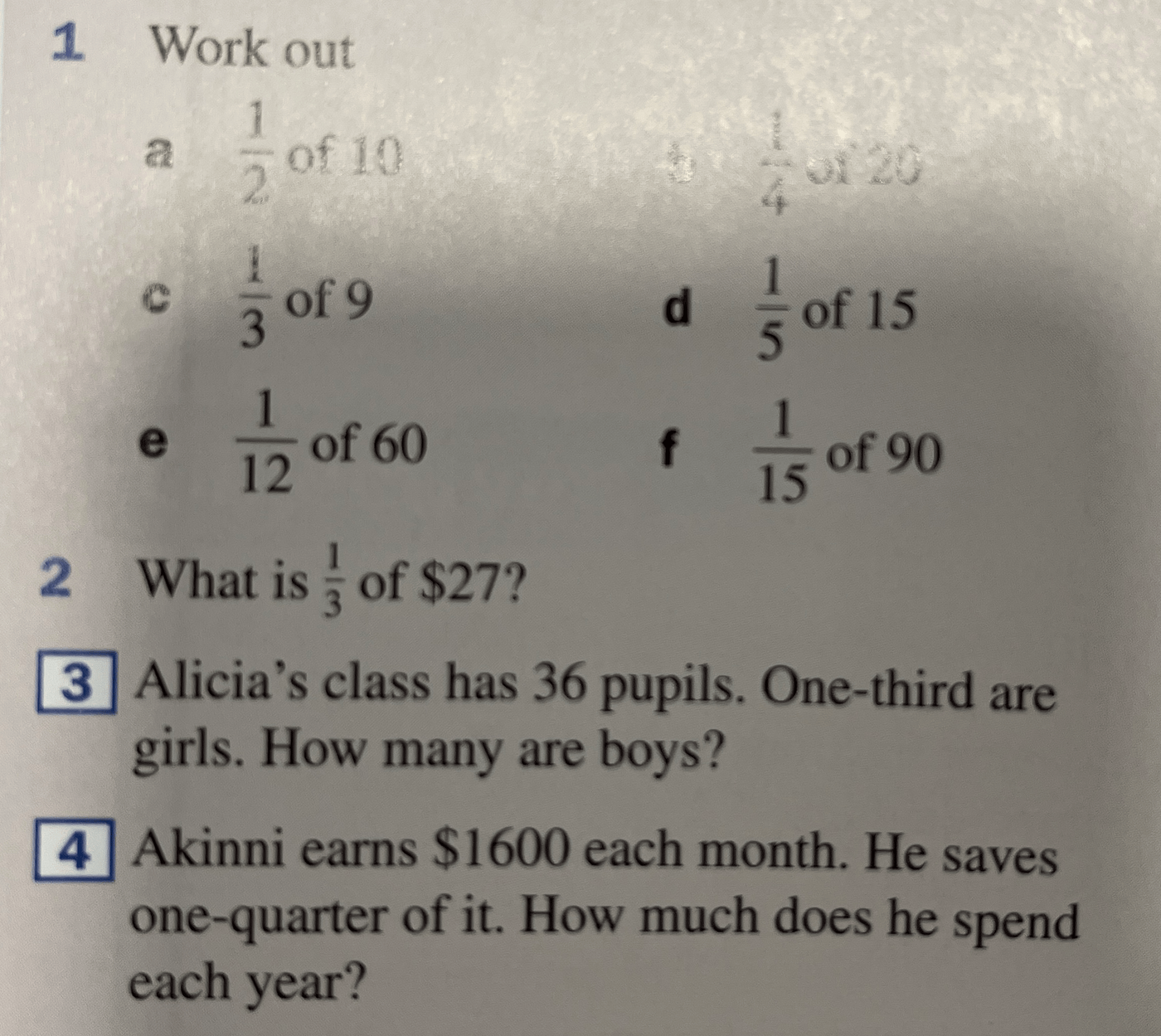 Year 7. Calculating Fractions – Maths with David