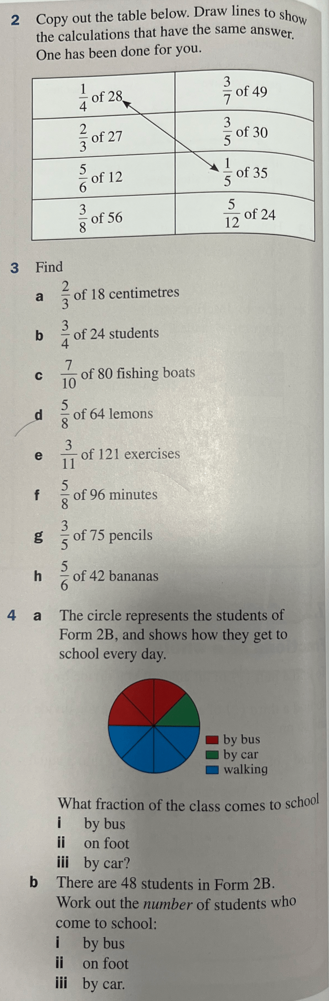 Year 7. Calculating Fractions – Maths with David