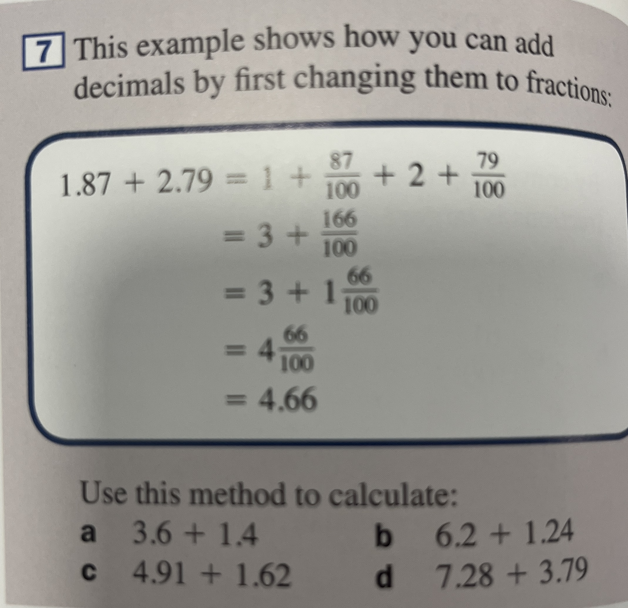 Year 7. Addition & Subtraction of Decimals – Maths with David